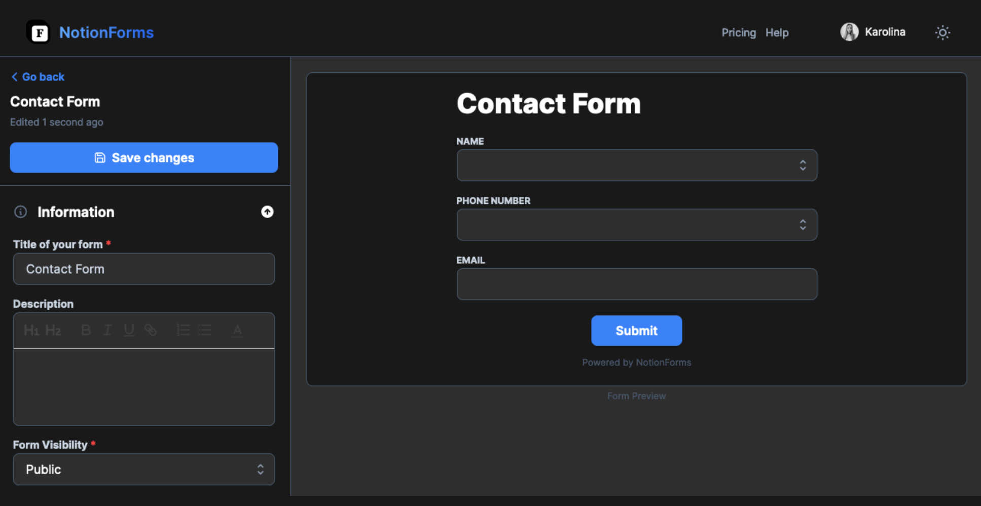 Notion Forms vs Responsly – Best way to connect forms with Notion - Responsly